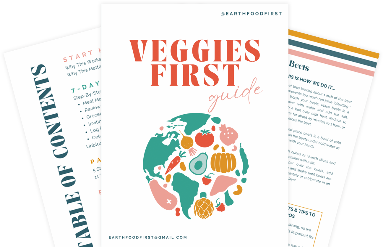 Earth Food First – Reimagining Kid Food Culture to protect body, mood ...